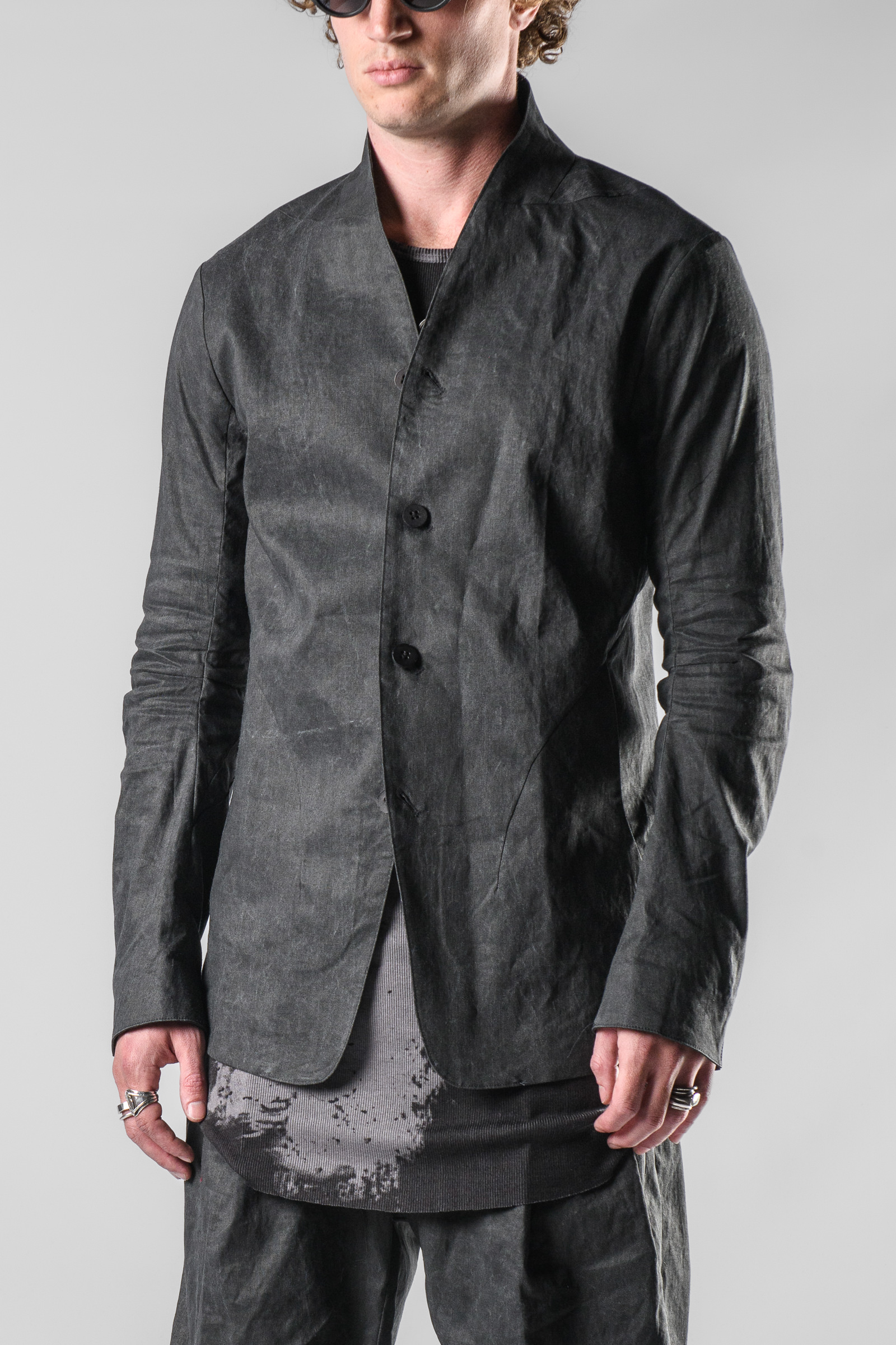 D.HYGEN Throne Collar Jacket | Elixirgallery