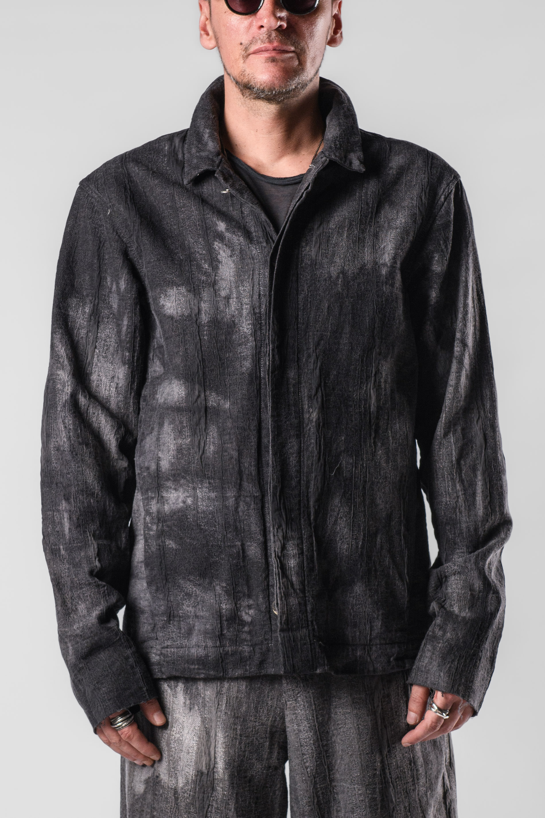 Chia_Hung Su Dyed Reversible Jacket | Elixirgallery