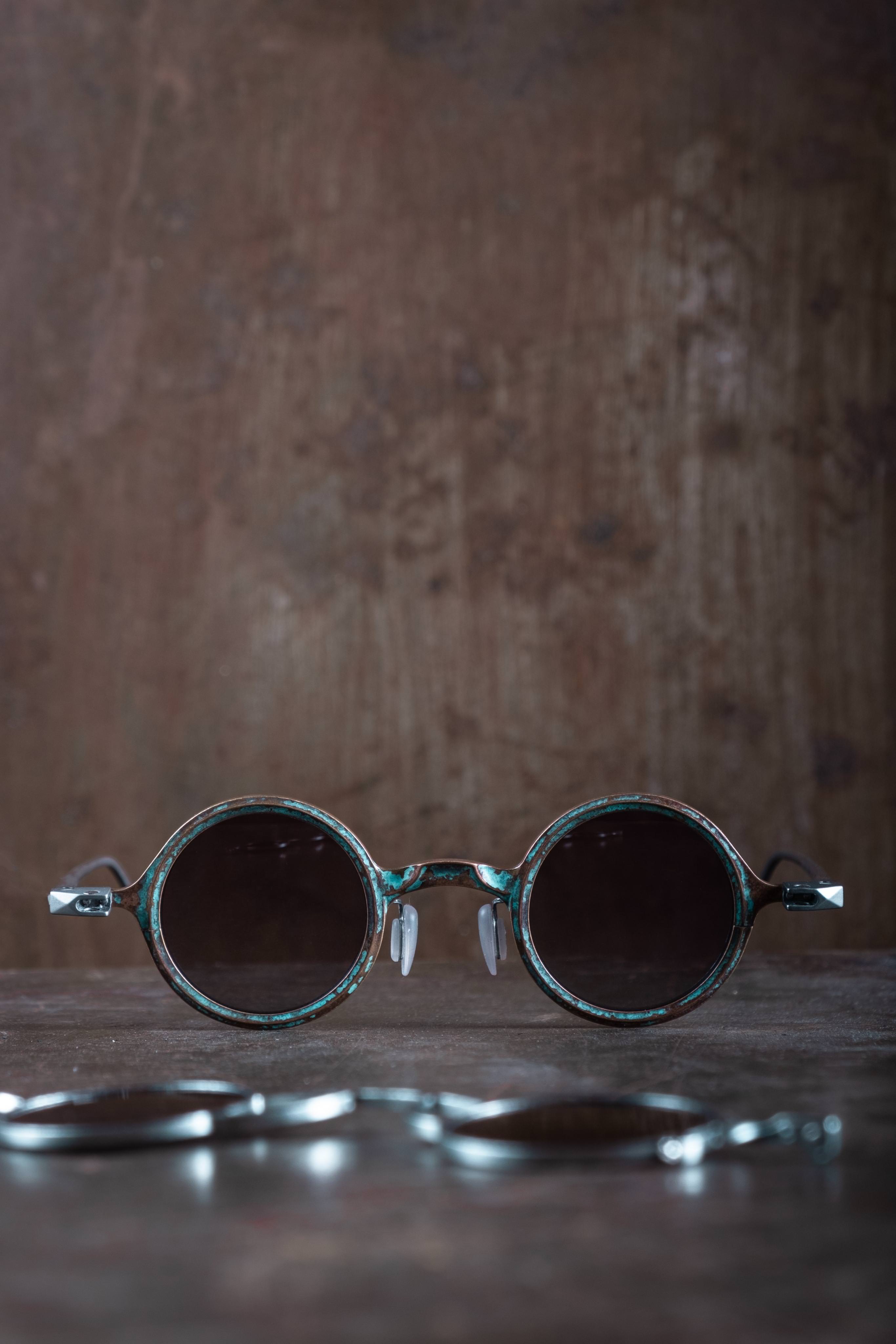 Rigards RG1911 Ziggy Chen Collaboration Jade Copper Sunglasses ...